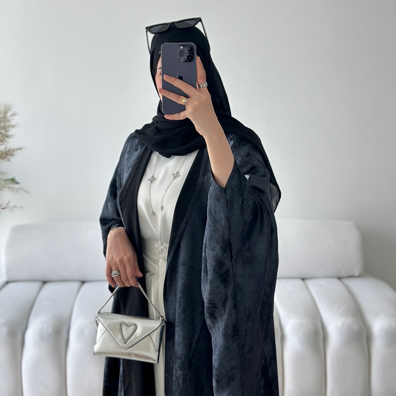 Elegant Chiffon Abaya | Chiffon Styles | Glow Modesty